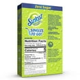 Sunkist Singles To Go Drink Mix Lemon Lime, 3 Boxes with 6 Packets Each ...