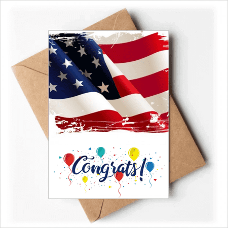 Air Brushing Stars And Stripes America Flag Wedding Cards ...