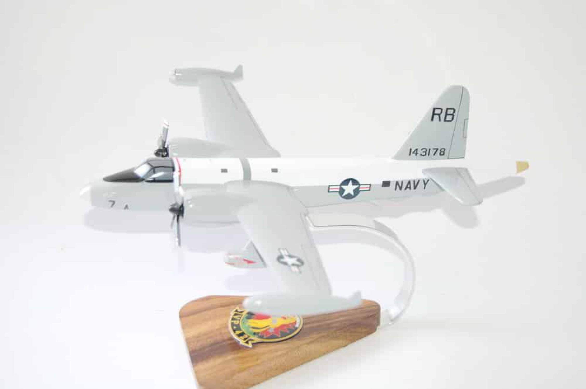 VP-42 Sea Demons P2V7 Model,Mahogany Scale Model - Walmart.com