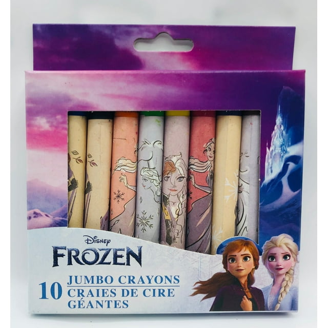Disney Princess 10 Jumbo Crayons Non-Toxic New - Walmart.com
