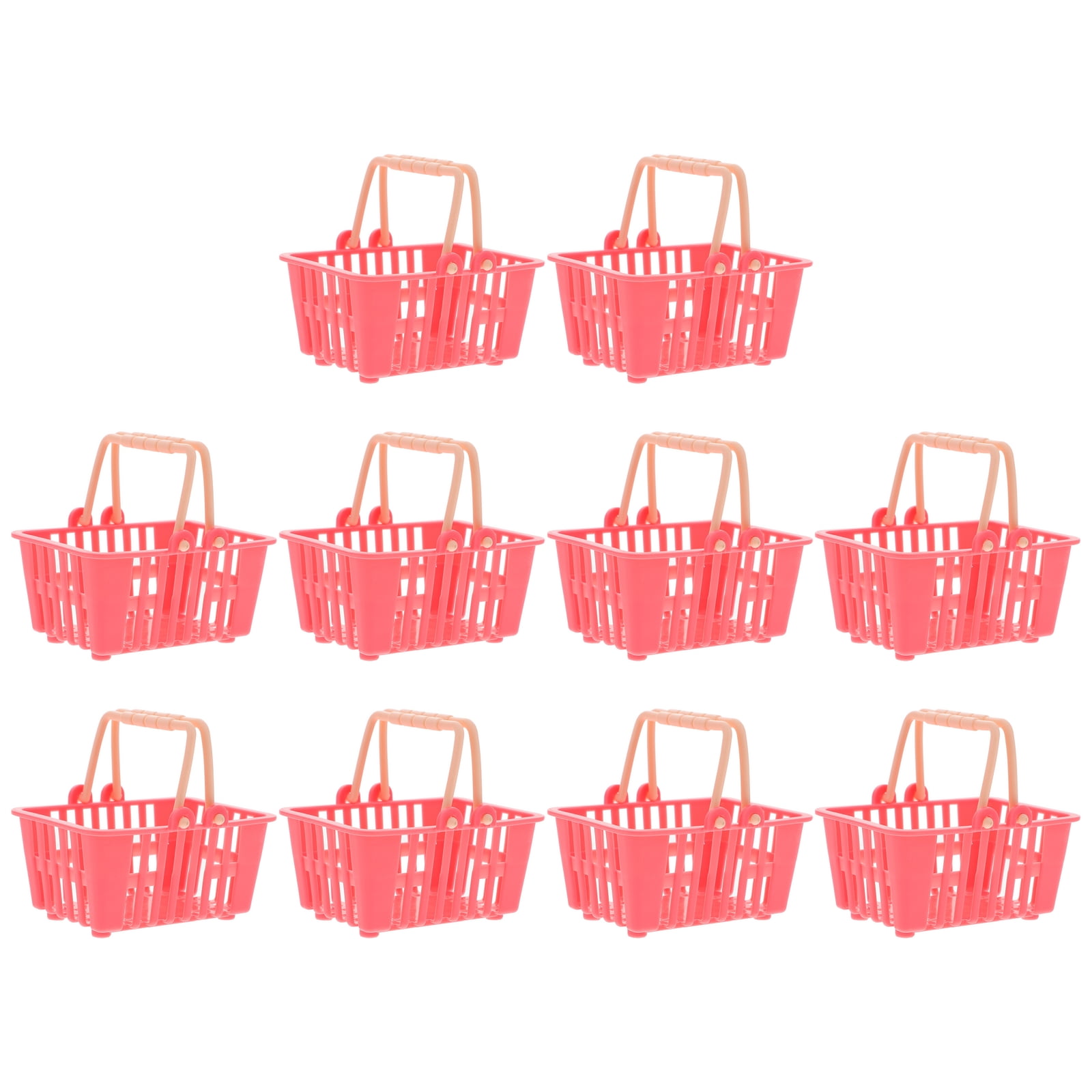 NUOLUX Basket Mini Baskets Shopping Grocery Storage Dollhouse Small ...