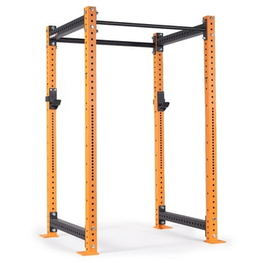 Titan Fitness TITAN Series 90" Red Bolt-Down Power Rack, 36" Depth ...
