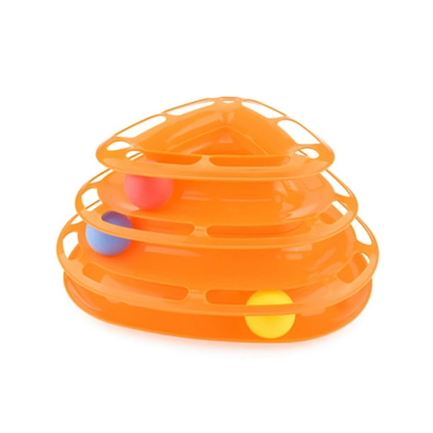 LIVEYOUNG kids Funny Cat Toys Amusement Three Ball Disk Interactive ...