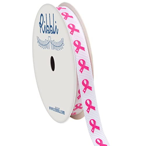 Breast Cancer Ribbon Fabric