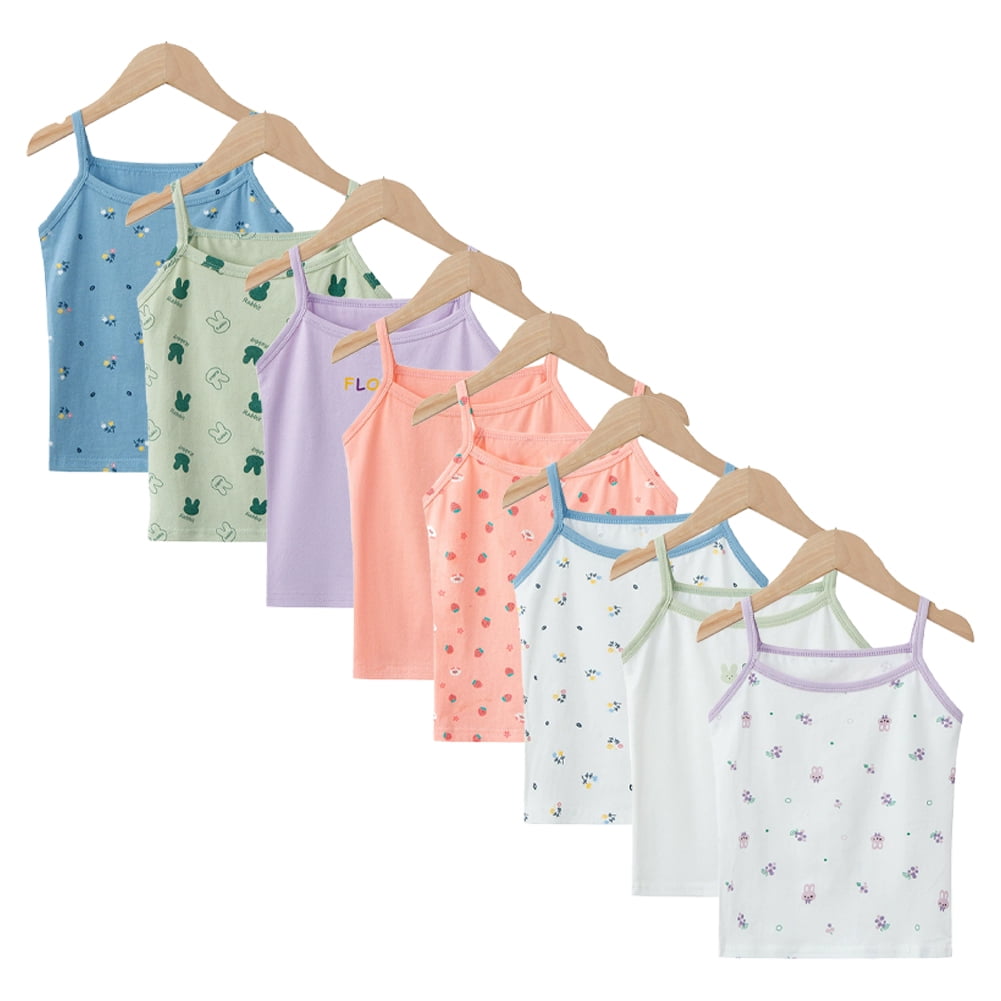 Click here for Esaierr Kids Girls Tank Spaghetti Strap Cotton Wai... prices