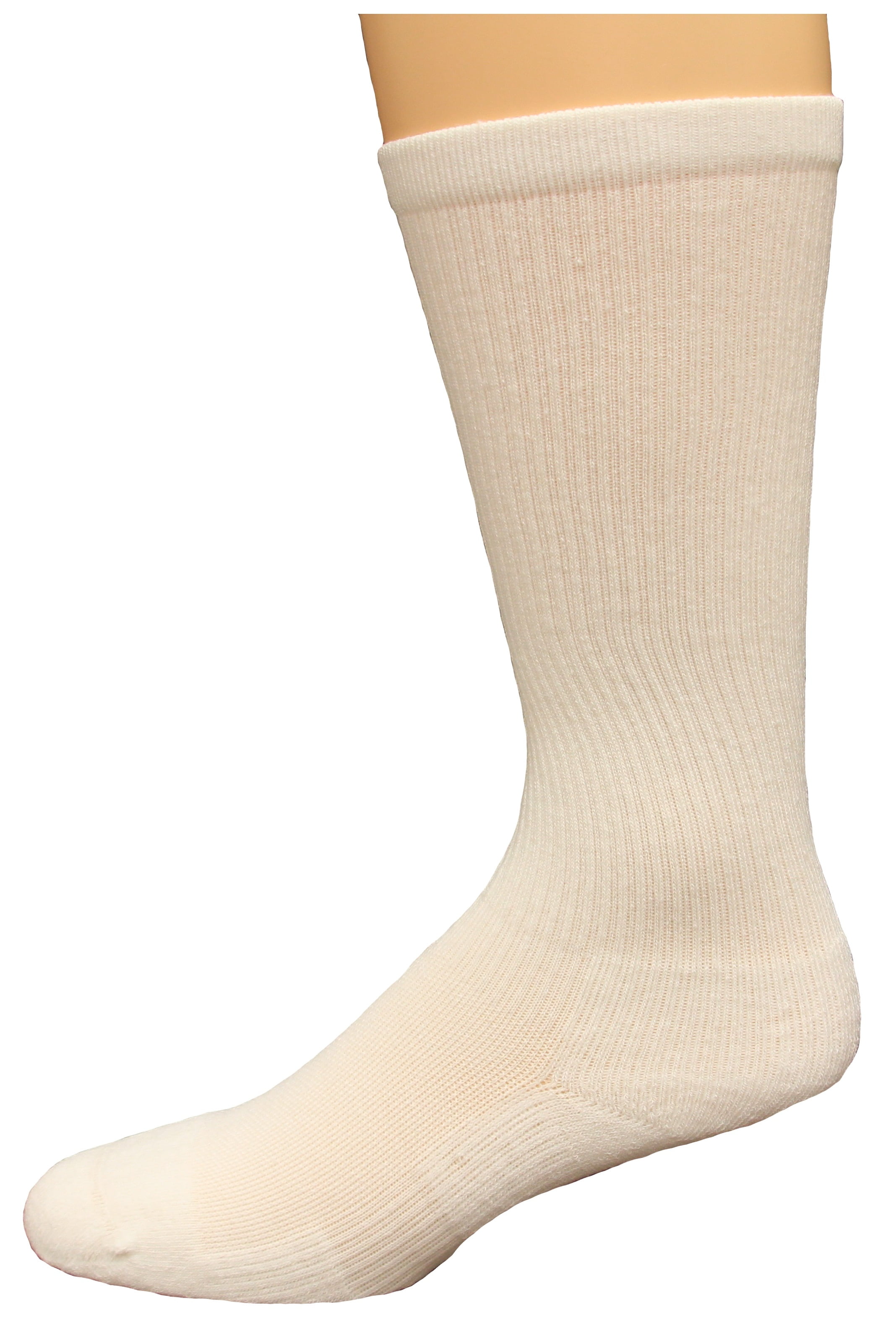 Carolina Ultimate Work Compression Over the Calf Socks 1 Pair, White, M ...