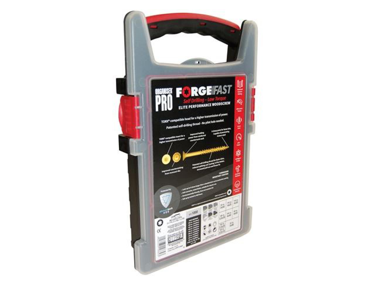 Forgefix - ForgeFast TORX® Compatible Wood Screw Organiser Pro 1000 ...