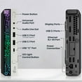 HP G4 Mini PC, Intel i5-8500, 32GB RAM, 1TB NVMe SSD, RGB Keyboard ...