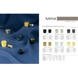 Berenson Hardware 1335-1SFG-C Mini Zinc Round Cabinet Knob, Soft Gold ...
