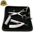 Hair Cutting & Thinning Scissors Set Shears Barber Styling 4pc ...