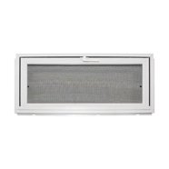 Duo Corp 3218SLID Double Slider Basement Window, 32 X 18 in, Vinyl ...