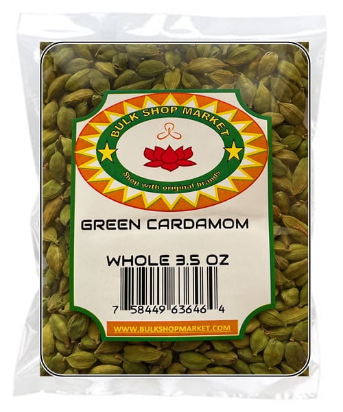 Green Cardamom Whole 3.5 OZ (100 GM) Spice By BulkShopMarket - Walmart.com