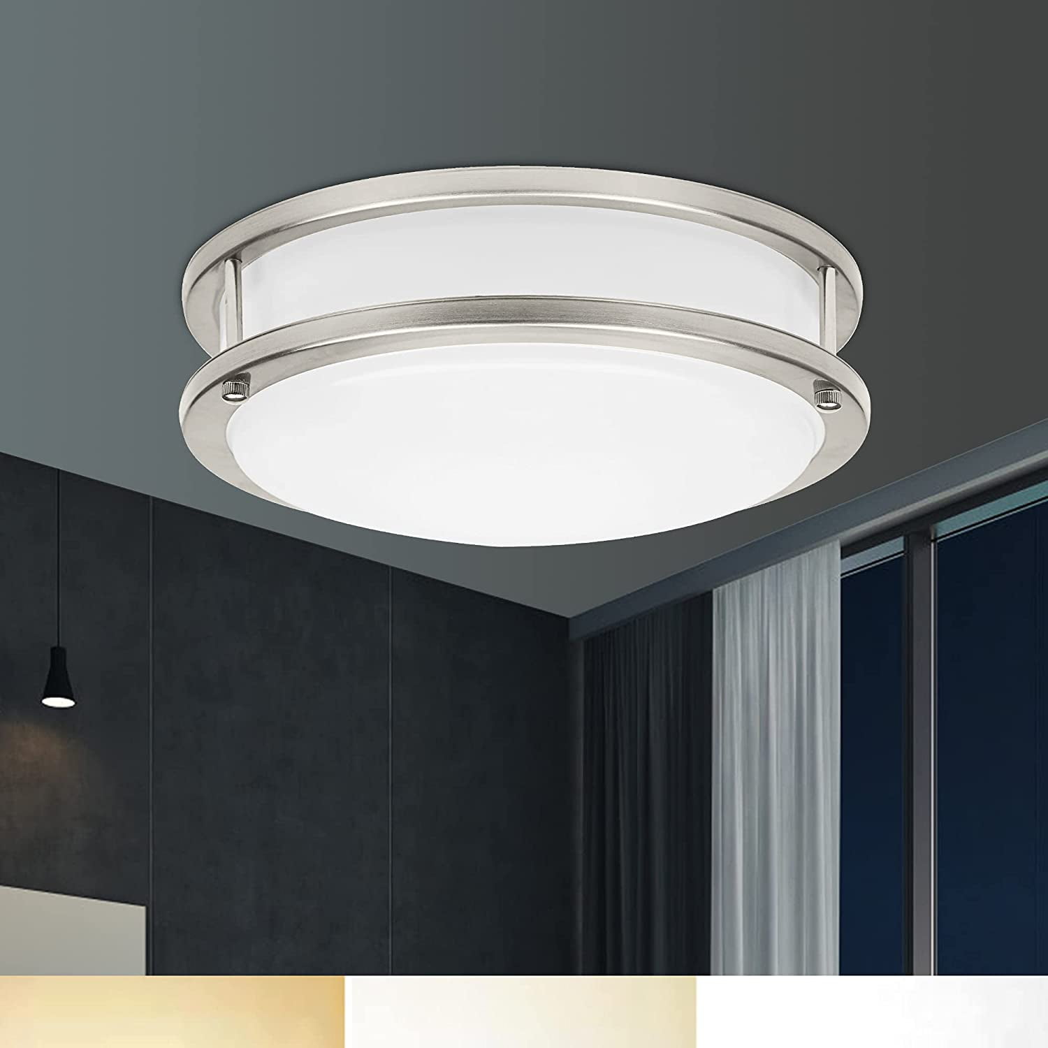 Flush Mount Led Bathroom Light – Rispa