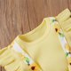 Izhansean 3PCS Newborn Baby Girl Summer Clothes Floral Romper Jumpsuit Shorts Outfits Set Yellow ...