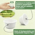 2 oz Disposable Bagasse Fiber Souffle Cups 100pk, 100% Natural ...