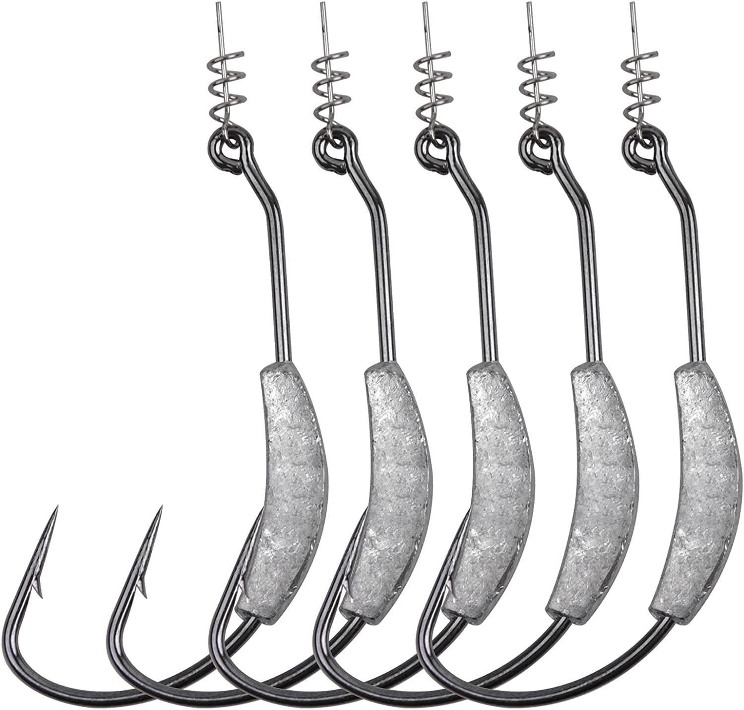 Fishing Weighted Hooks Swimbait Jig Hook with Twistlock Centering Pin ...