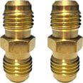 BDKWID-2pcs 3/16 Inch x 3/16 Inch Male Flare Connector Gas Adapter ...