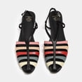 2026 New European and American Style Women's Multicolor Strappy Flat ...