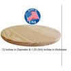 Pack of 5-15 inch wood round, wood slices 15 inch diameter, wood ...
