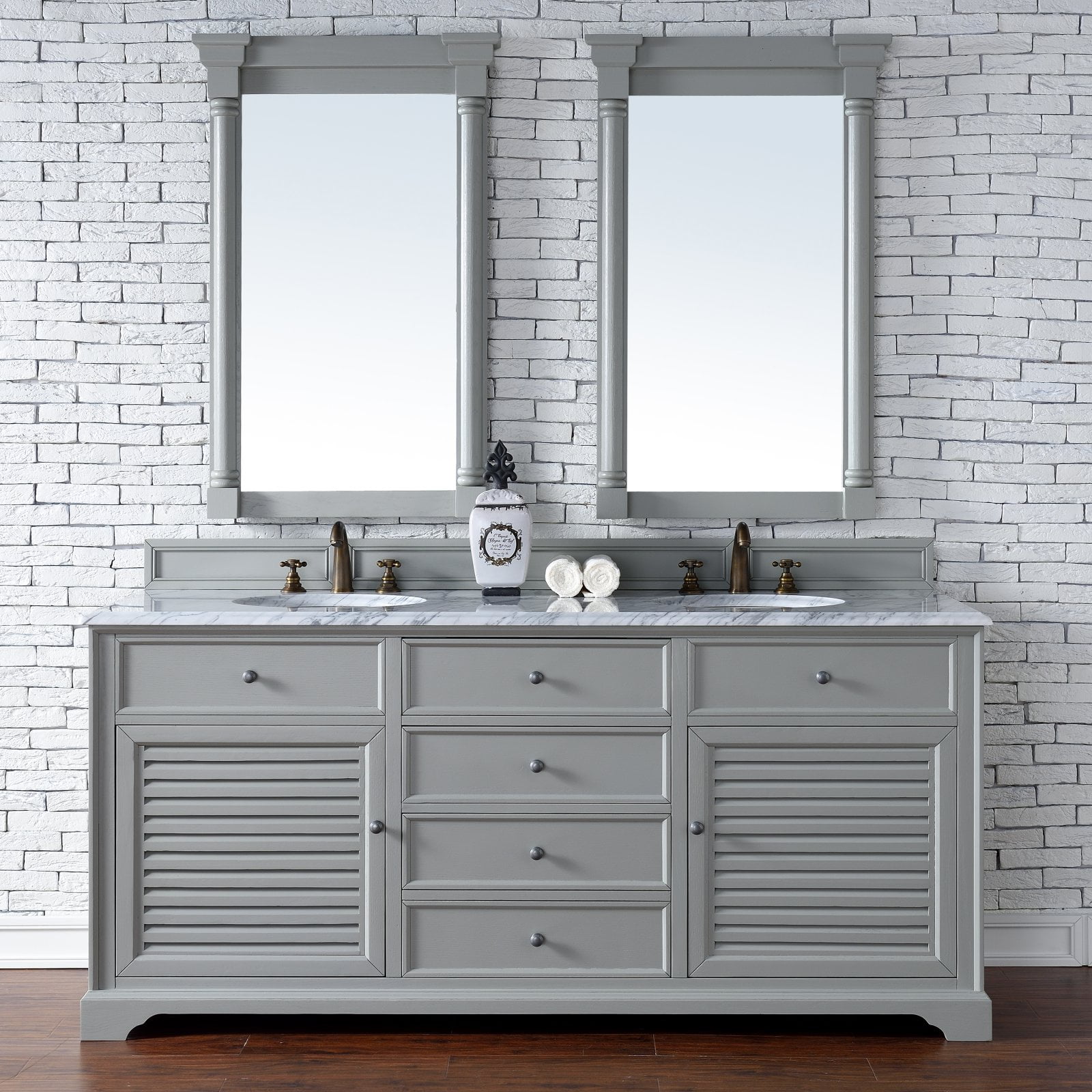 James Martin Savannah 72 in. Double Bathroom Vanity - Walmart.com