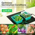 VIVOSUN Durable Waterproof Seedling Heat Mat Warm Hydroponic Heating ...