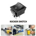 Yguping Latching Rocker ON/Off 4 Pins with Light 10A AC125-250V KCD4 ...