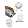 Abstract Gray Brown Round Table Placemats Set of 4 Wedge Placemats, Oil ...