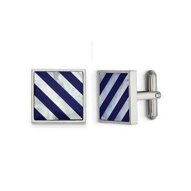 Stainless Steel Square Top Cuff Links - Walmart.com