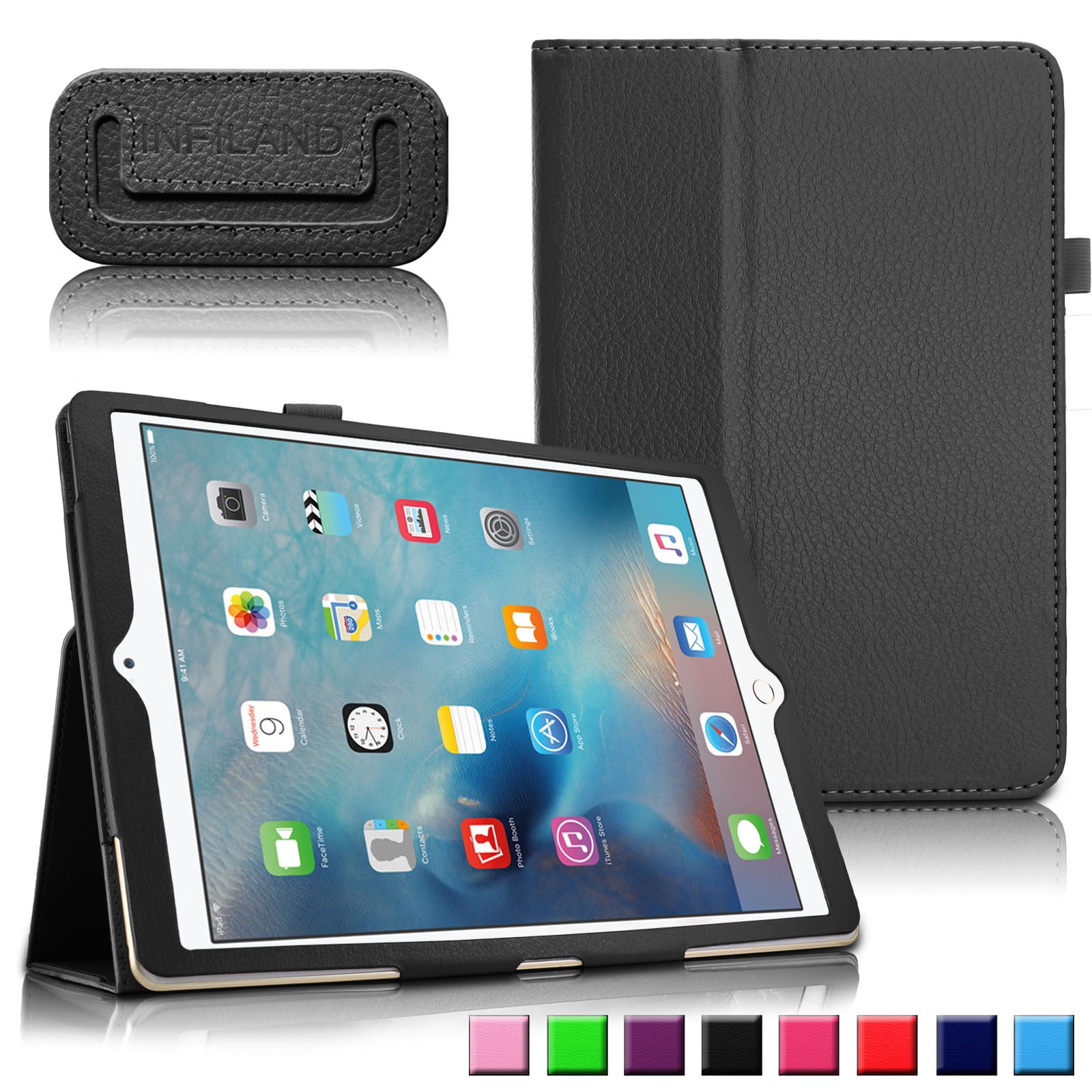 Infiland Apple iPad Pro 12.9 Inch 2015 Release Tablet Case, Folio PU ...