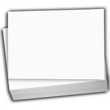 Hamilco Blank Index Cards 5 x 8 Card Stock 100lb Cover White Cardstock ...