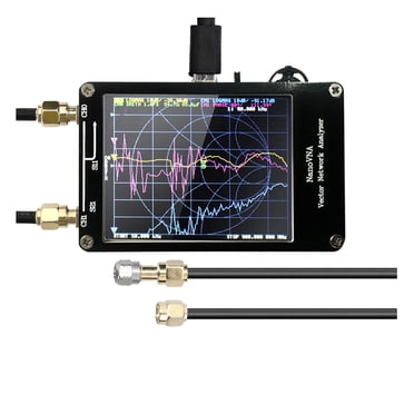 10k-1.5GHz NanoVNA-H4 4inch Vector Network Analyzer HF VHF UHF Antenna ...