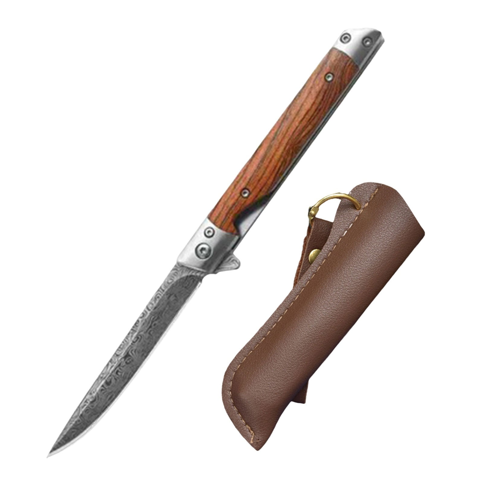 Click here for Wloeloew Outdoor Camping Knife With Leather Sheath... prices