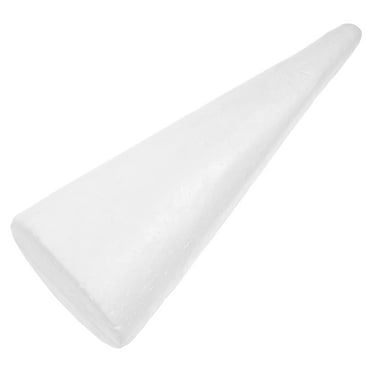 8pcs Foam Cone Polystyrene Cone Shapes Tree Crafts Table Centerpiece ...