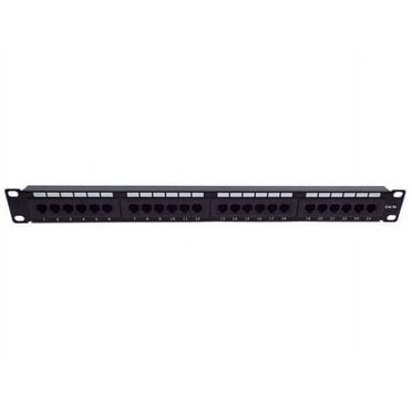 Hubbell Premise Wiring HP648 Patch Panel, Category 6, 48 Ports, Steel ...
