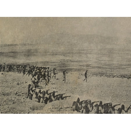 Turkish Government Photo Of The Ottoman Army At The Siege Of Kut In ...