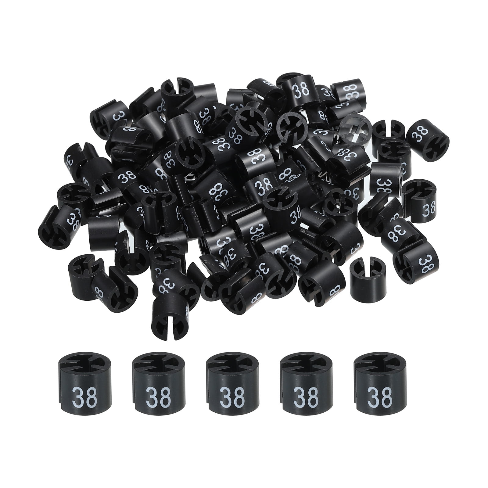 Click here for Unique Bargains Clothes Hanger Marker Colored Hang... prices