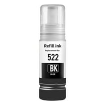 522 black Ink Bottles Compatible for Ecotank 522 Epson ink ET2720 ...