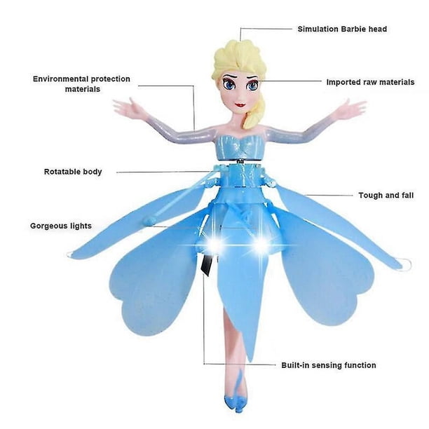 s Princess Elsa Shape Induction Aircraft Magical Fairy Flying pended ...