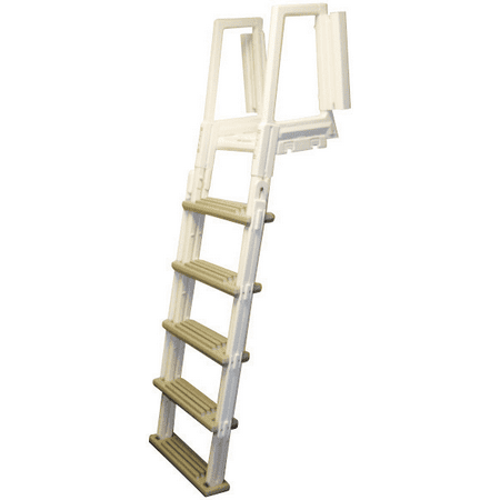 Confer Plastics 8000 Above-Ground Flip-Up Ladder For Swimming Pool ...