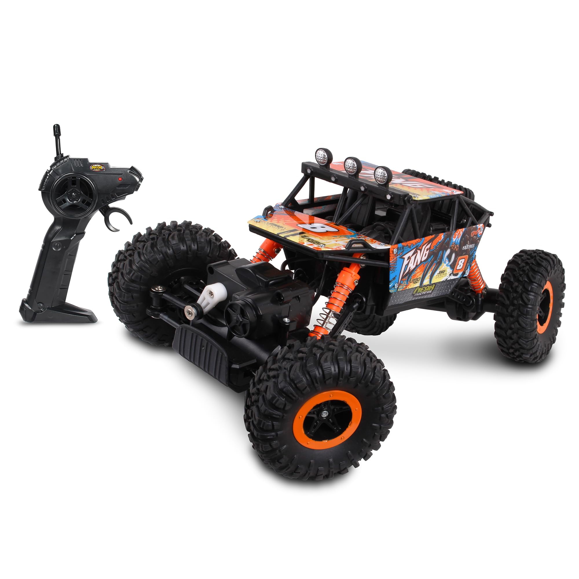 NKOK Mean Machine 1/16 R/C Rock Crawler Series [2.4GHz] Rock Crawler ...