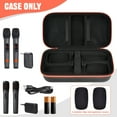 Bonarca Wireless Microphone Case for JBL PartyBox and Two Mic System ...
