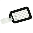 100Pcs Luggage Tags Suitcase Label Bag Travel Accessories Black ...