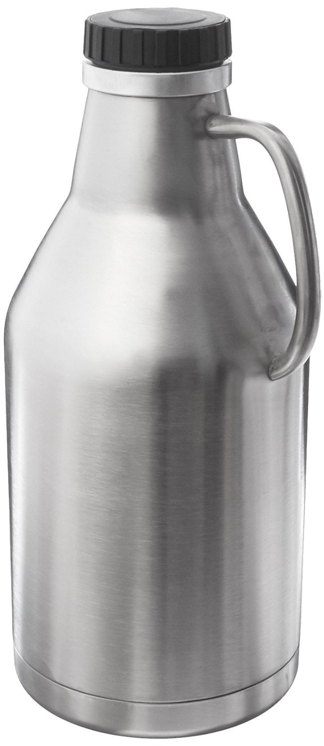 HomeBrewStuff 64oz Vacuum Insulated Double Walled Stainless Steel ...