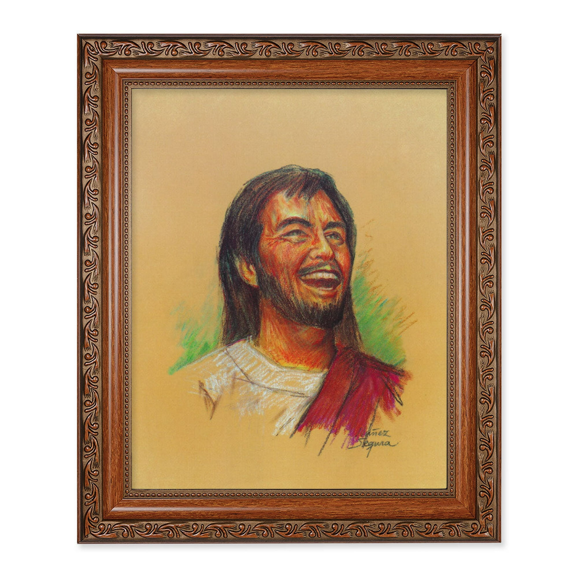 Jesus Laughing Painting