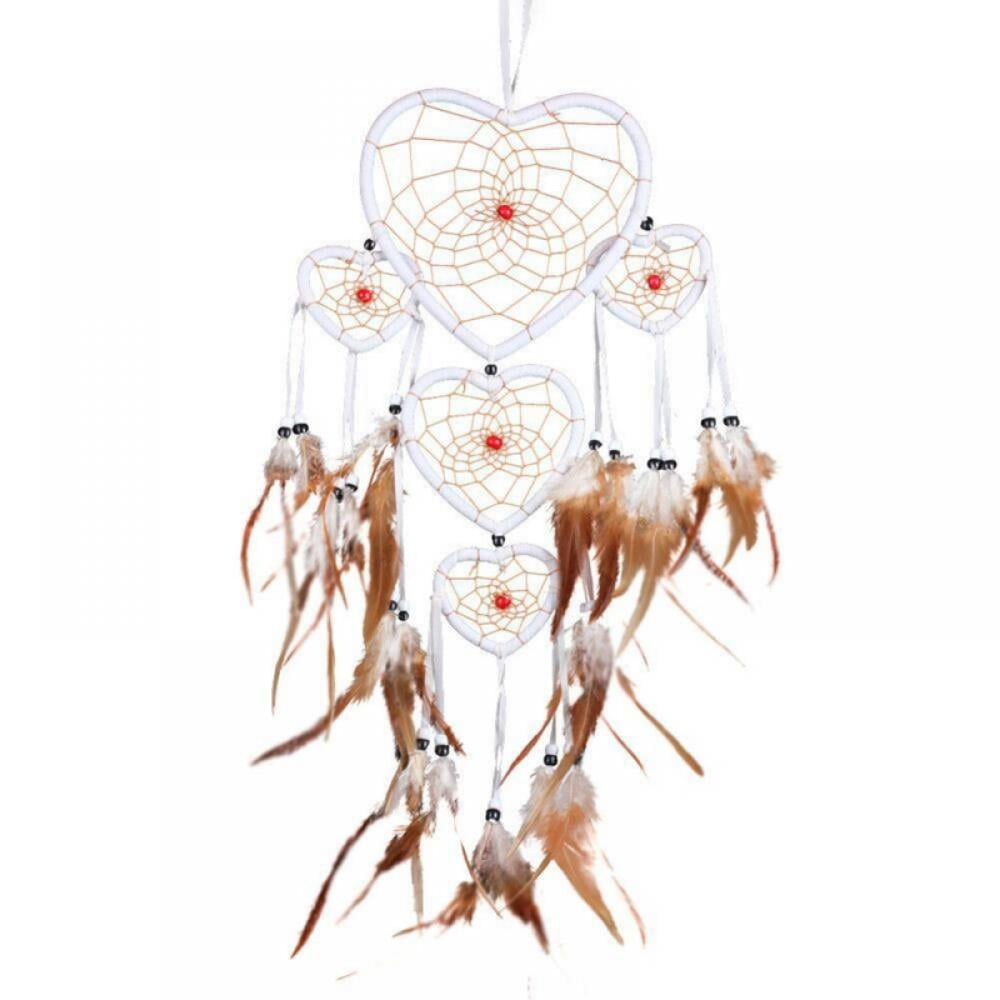 Heart Dream Catchers Craft for Children Adult Bright Romantic Beautiful ...