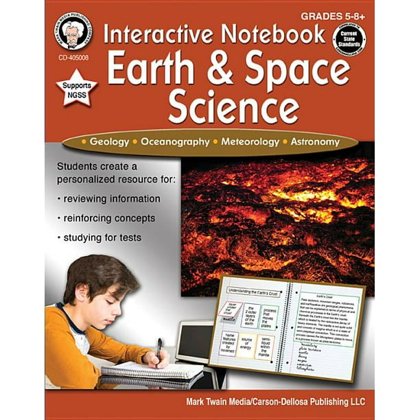 Interactive Notebook: Earth & Space Science, Grades 5 - 8 - Walmart.com ...