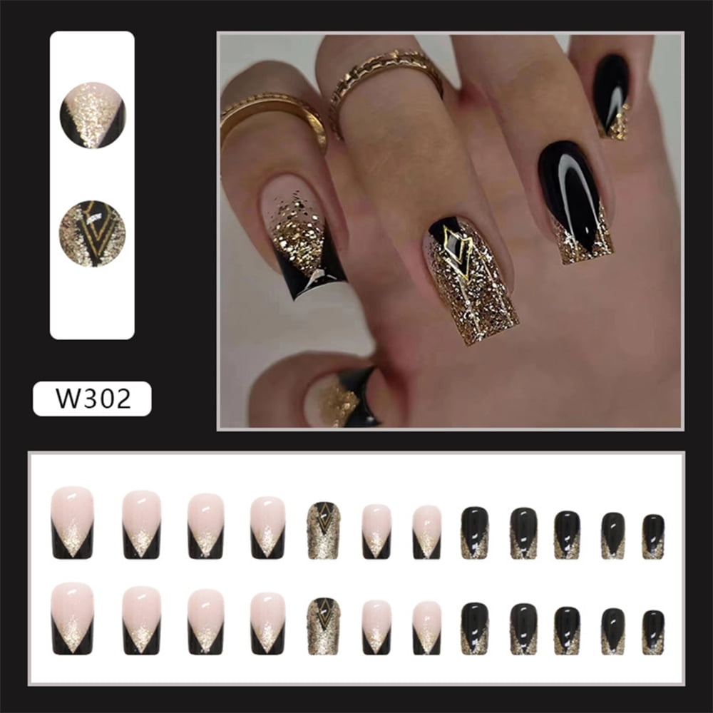 Shiny Black Color For Nails