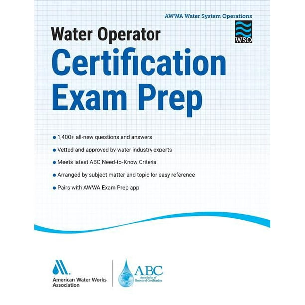Water Operator Certification Exam Prep (Paperback) - Walmart.com ... Water Operator Certification Exam Prep (Paperback) - Walmart.com ...