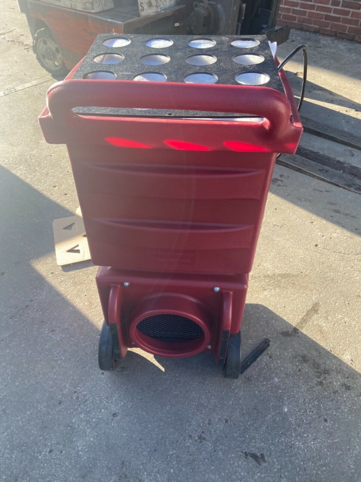 NEW Novair F1000 Negative Air Machine Scrubber 1000 CFM w/ HEPA FILTER ...