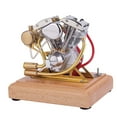 4.2CC V-Twin Motorcycle Gasoline Engine Model - Retro Four-Stroke ...